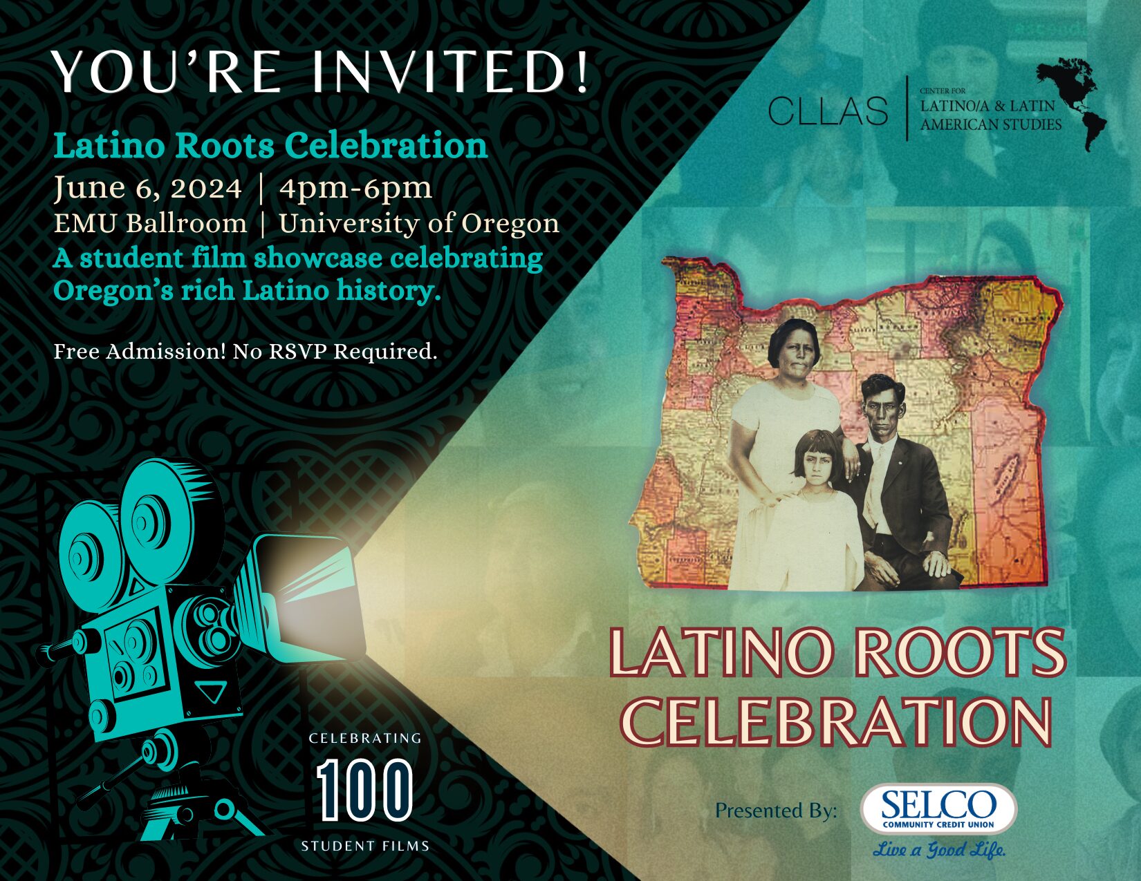 June 6 / 4pm-6pm / Latino Roots Celebration