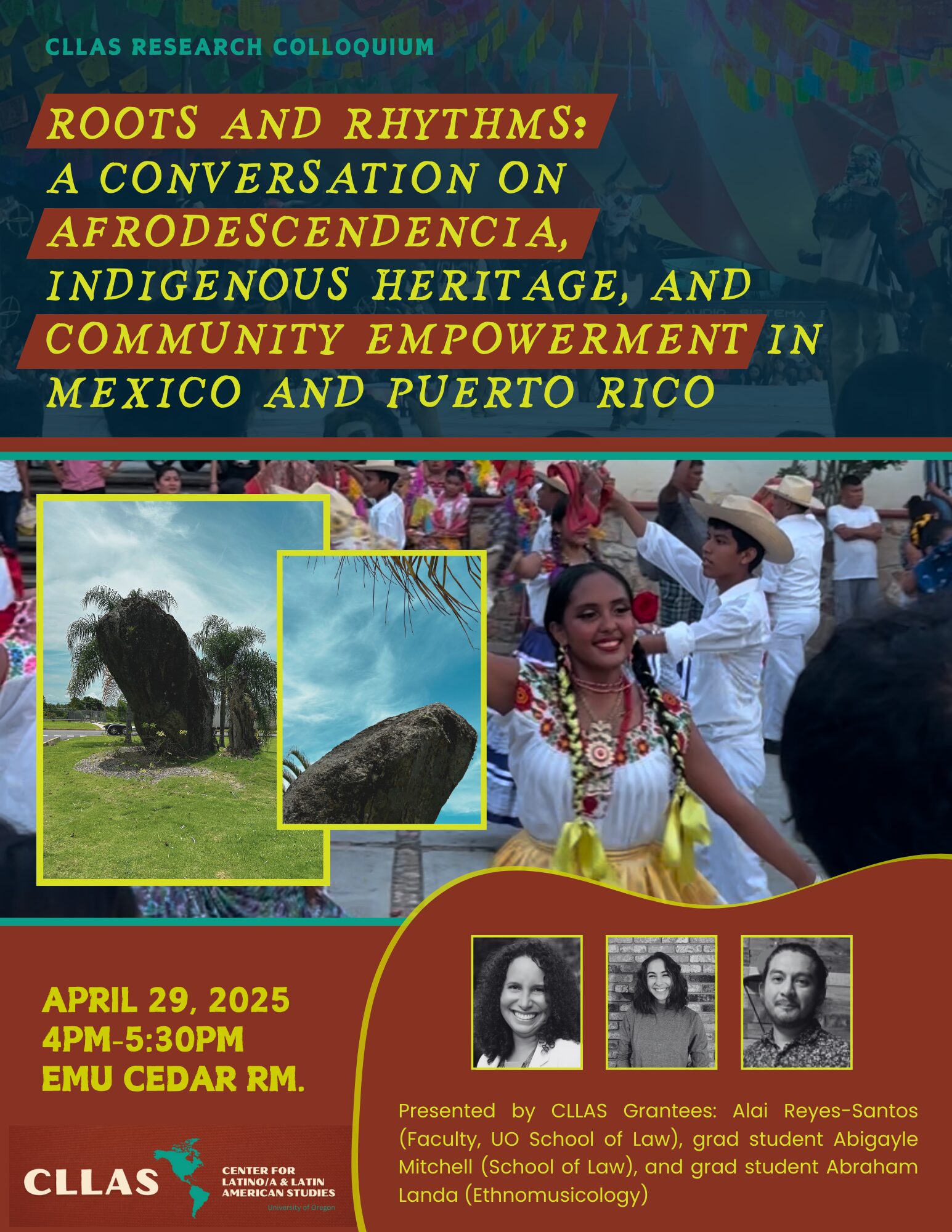 Upcoming Event: April 29 / 4PM-5:30PM / Research Colloquium / Roots and ...
